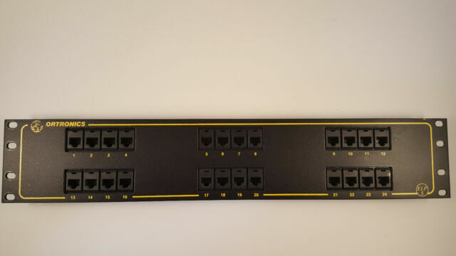 Ortronics Network Patch Panel for sale | eBay
