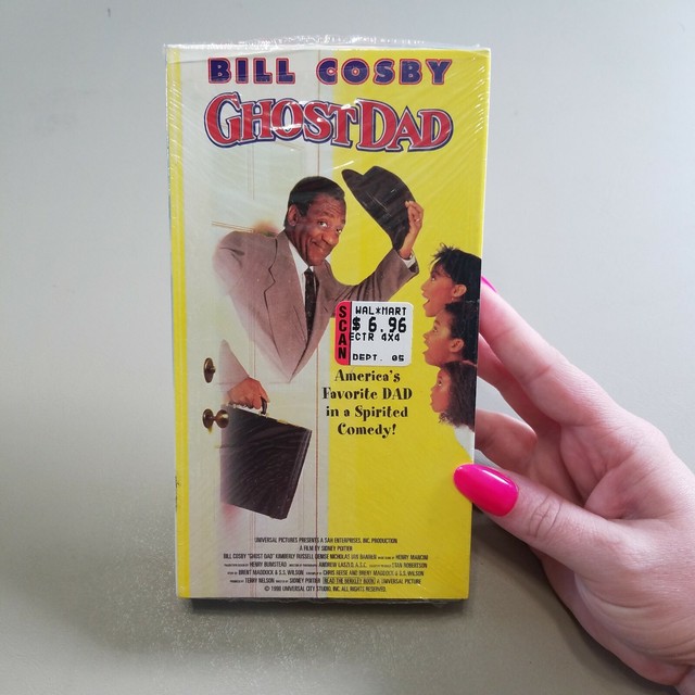 Ghost Dad VHS 1996 Factory Bill Cosby 1990 Family Comedy for sale ...
