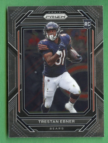 TRESTAN EBNER 2022 PANINI PRIZM FOOTBALL ROOKIE CARD CHICAGO BEARS | eBay