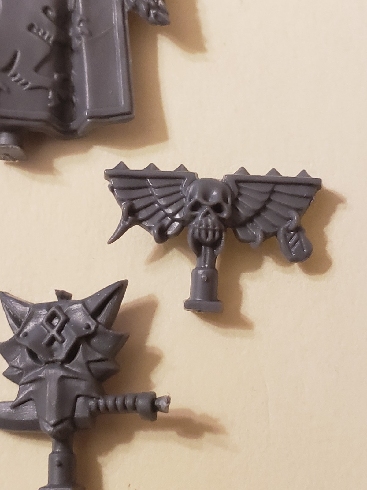 Warhammer 40k Space Wolves Bits GHBC Grey Hunter Banner Icons - Wolf ...