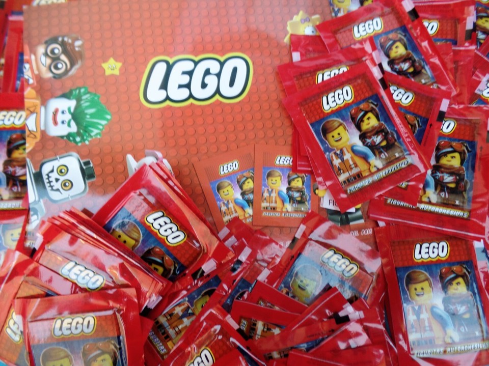 Lego All The characters in his movies 90 envelopes (450 .Cards) Plus ...