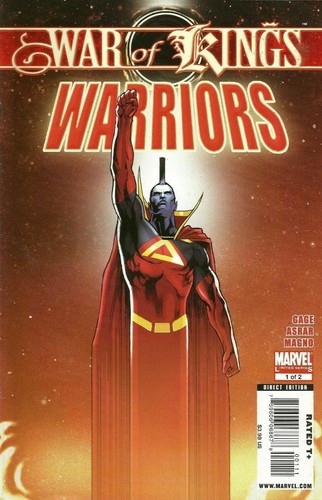 War of Kings Warriors #1-2 Comic Set 2009 - Marvel Comics - Ascension ...