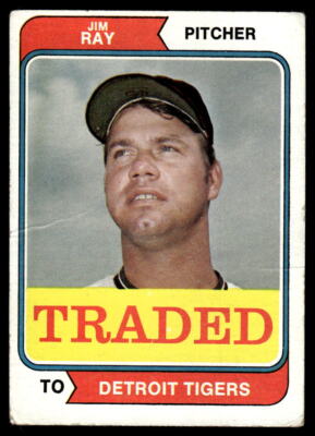 1974 Topps Jim Ray #458T Detroit Tigers Baseball Card | eBay