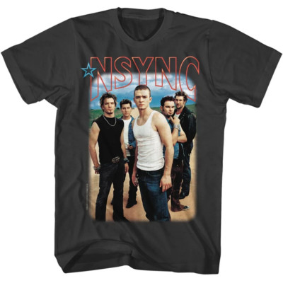 NSYNC OFFICIAL T-shirt - Group Photo 'Nsync Brand New - Band Tees | eBay