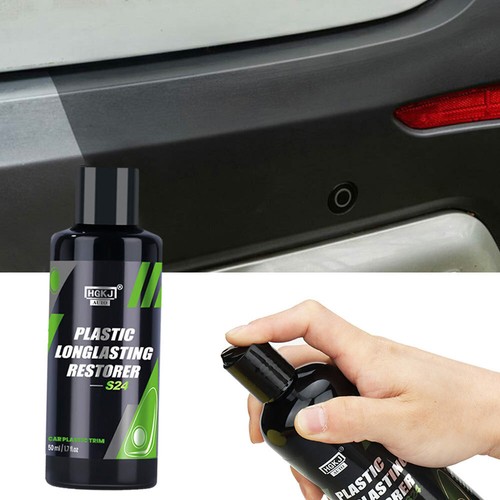 50ml Plastic Parts Retreading Restore Agent Wax Car Cleaner Maintenance ...