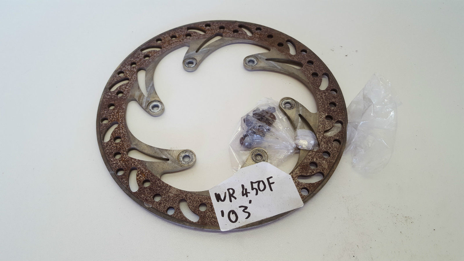 Yamaha WR450F 2003 Rear Disc Rotor 5MV-2581T-00 02-07 YZ WR 450 250 | eBay