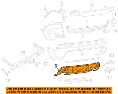 CHRYSLER OEM 19-22 Cherokee Bumper Components-Valance Panel 68408071AA ...