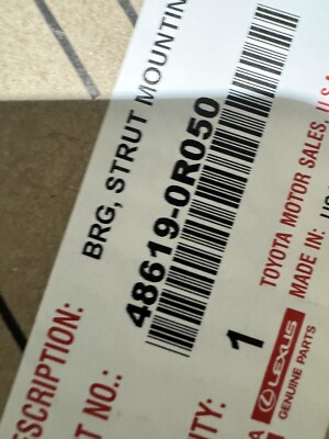 Genuine Toyota Bearing 48619-0R050 | eBay