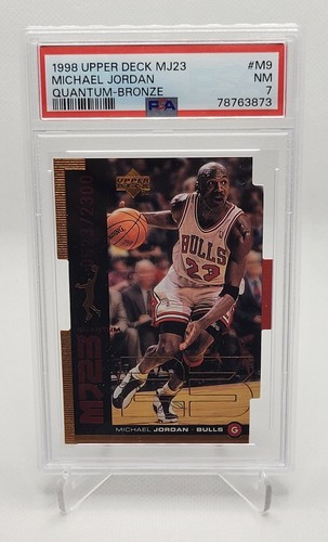 1998-99 Upper Deck - Mj23 Michael Jordan #QMM9 Bronze Quantum Die-Cut ...