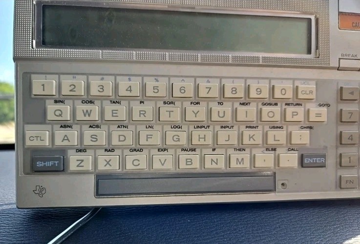 Vintage Texas Instruments Compact Computer 40 TI Rare | eBay