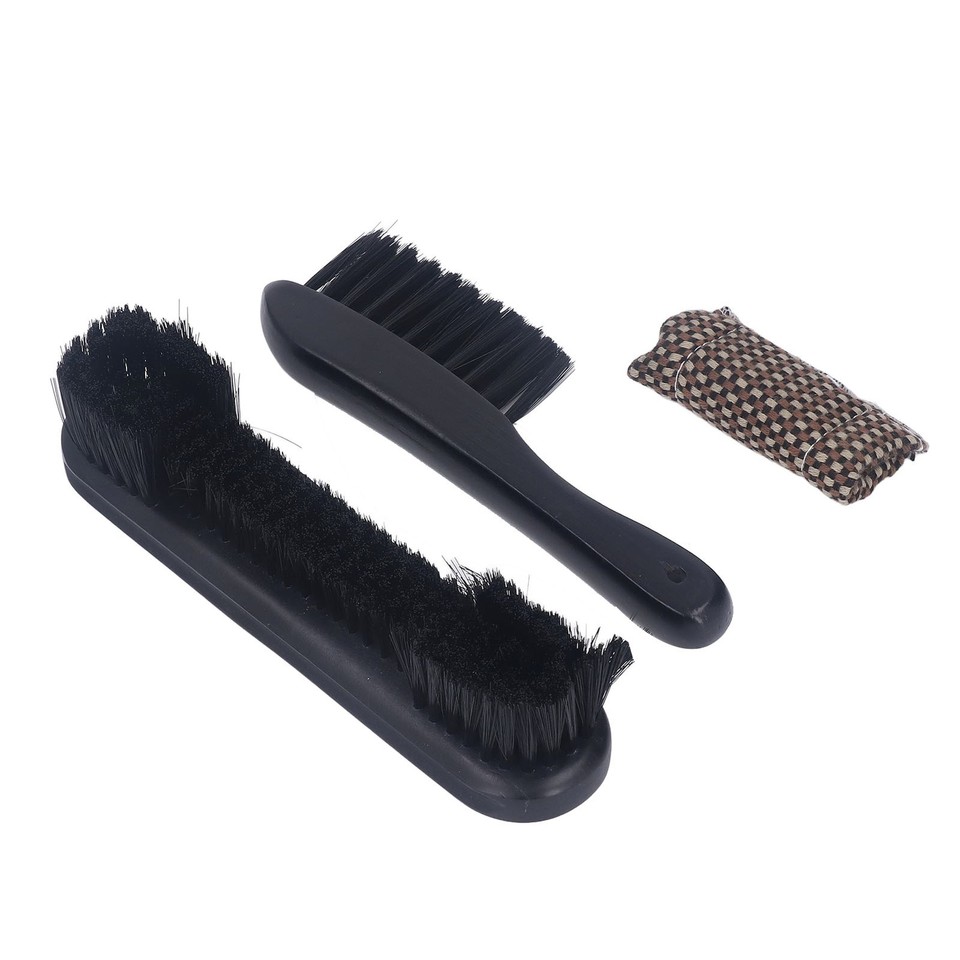 (Black)Wooden Handle Billiards Pool Table Rail Brush Set Billiards Pool ...