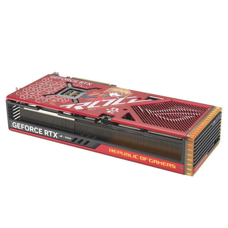 ASUS ROG Case With Z790 HERO EVR-02 MB RTX 4090 24GB EVA-02 Edition ...