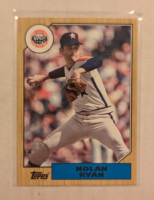 2022 Topps '87 Topps #T87-94 Nolan Ryan Astros 35th Anniversary | eBay