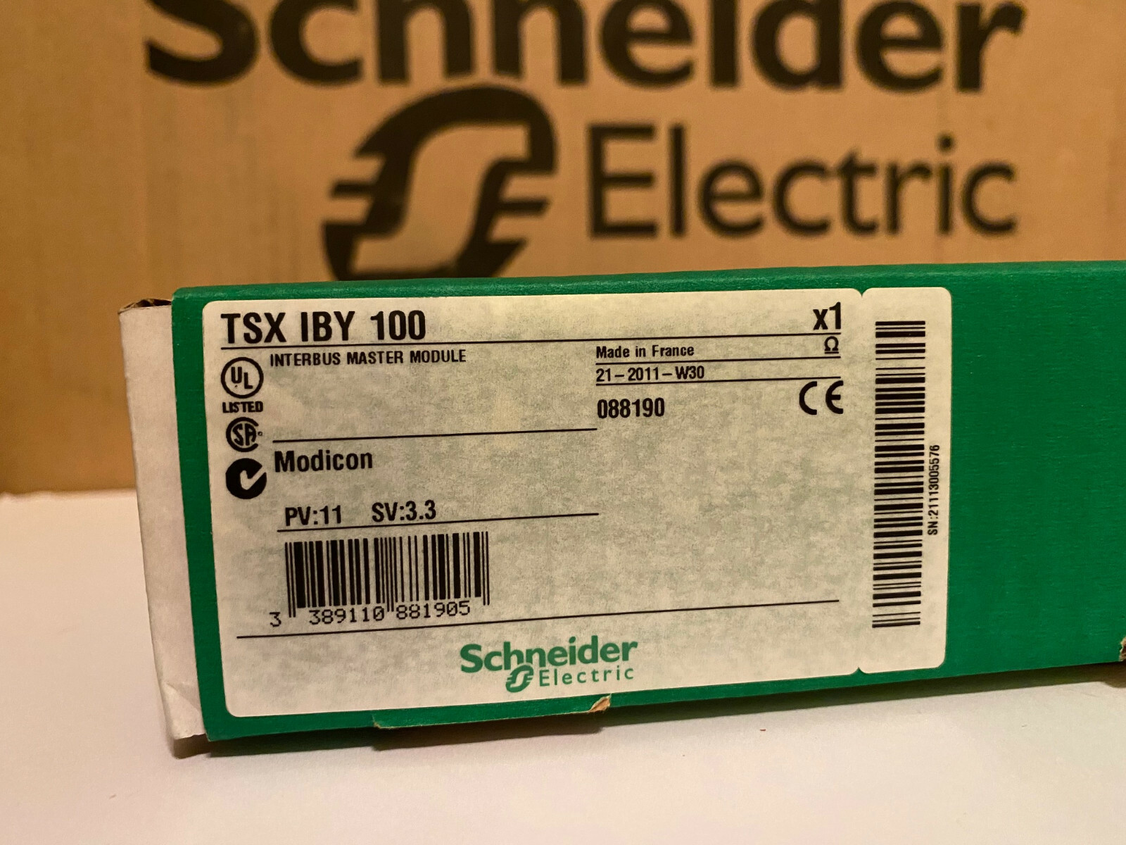 *NEW Schneider Electric TSXIBY100 Interbus Bus Module PLC - Modicon ...