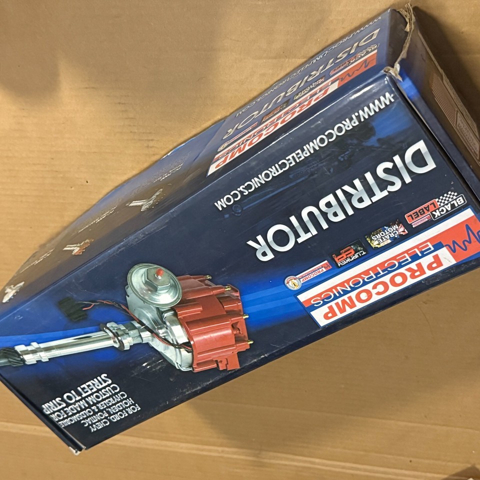 ProComp Ford Small Block 289 302 Ready To Run Distributor Red Cap | eBay