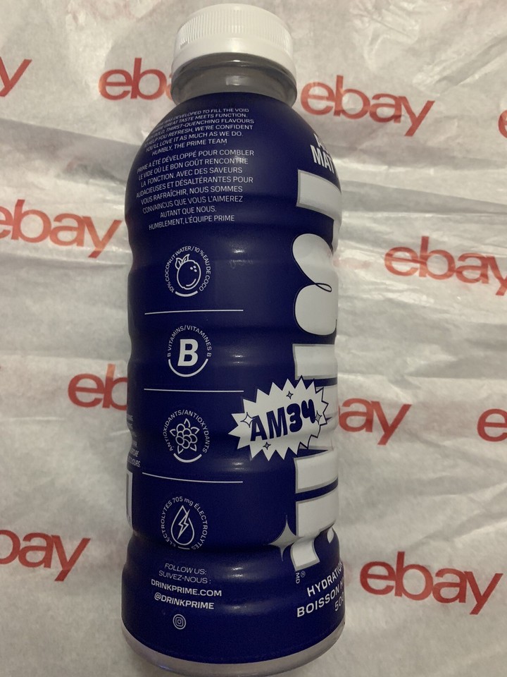 AUSTON MATTHEWS PRIME HYDRATION BLUE RASPBERRY CANADIAN EXCLUSIVE ...