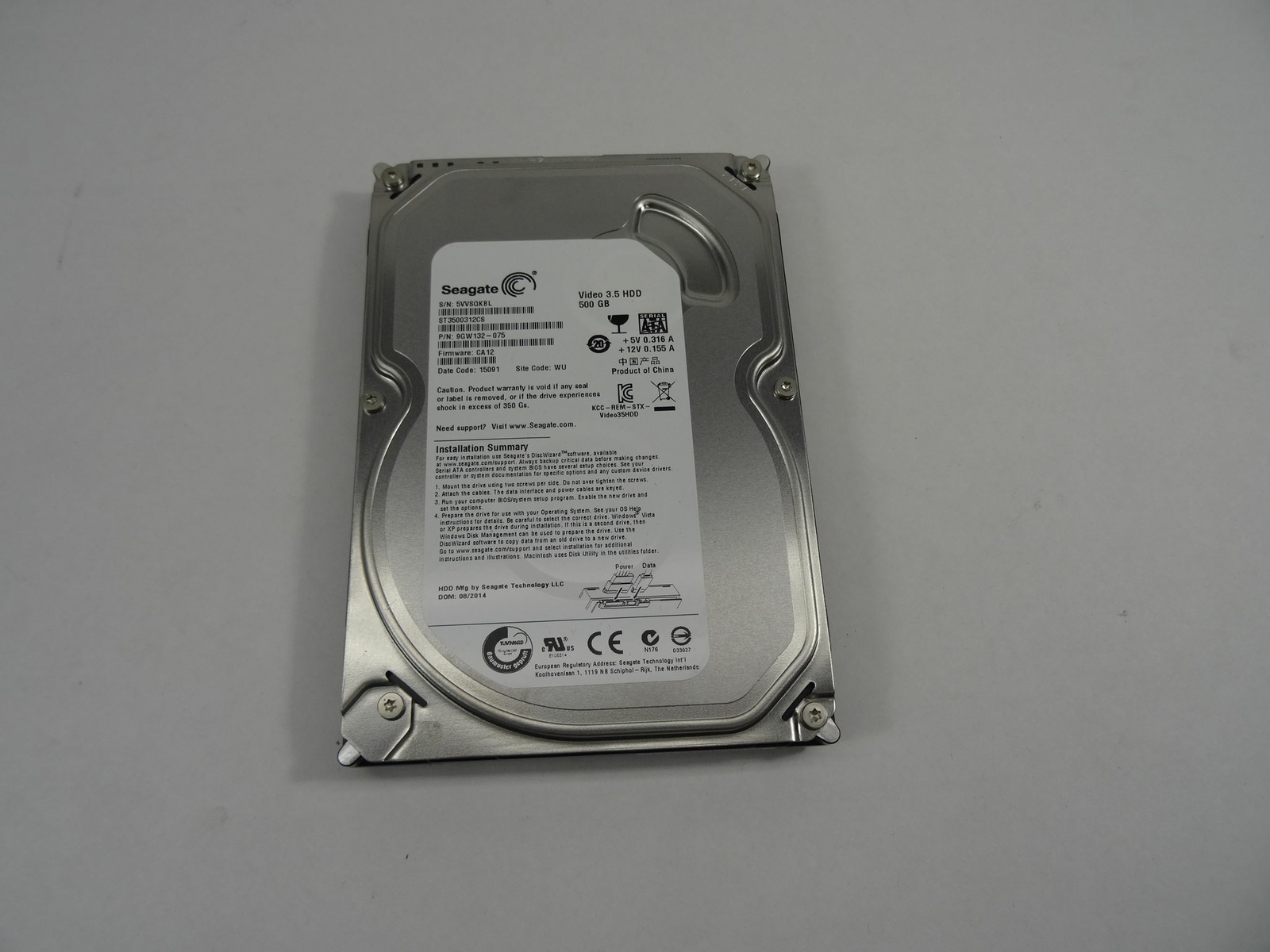 ST2000VX003 1HH164-501 SEAGATE 2TB HDD | eBay