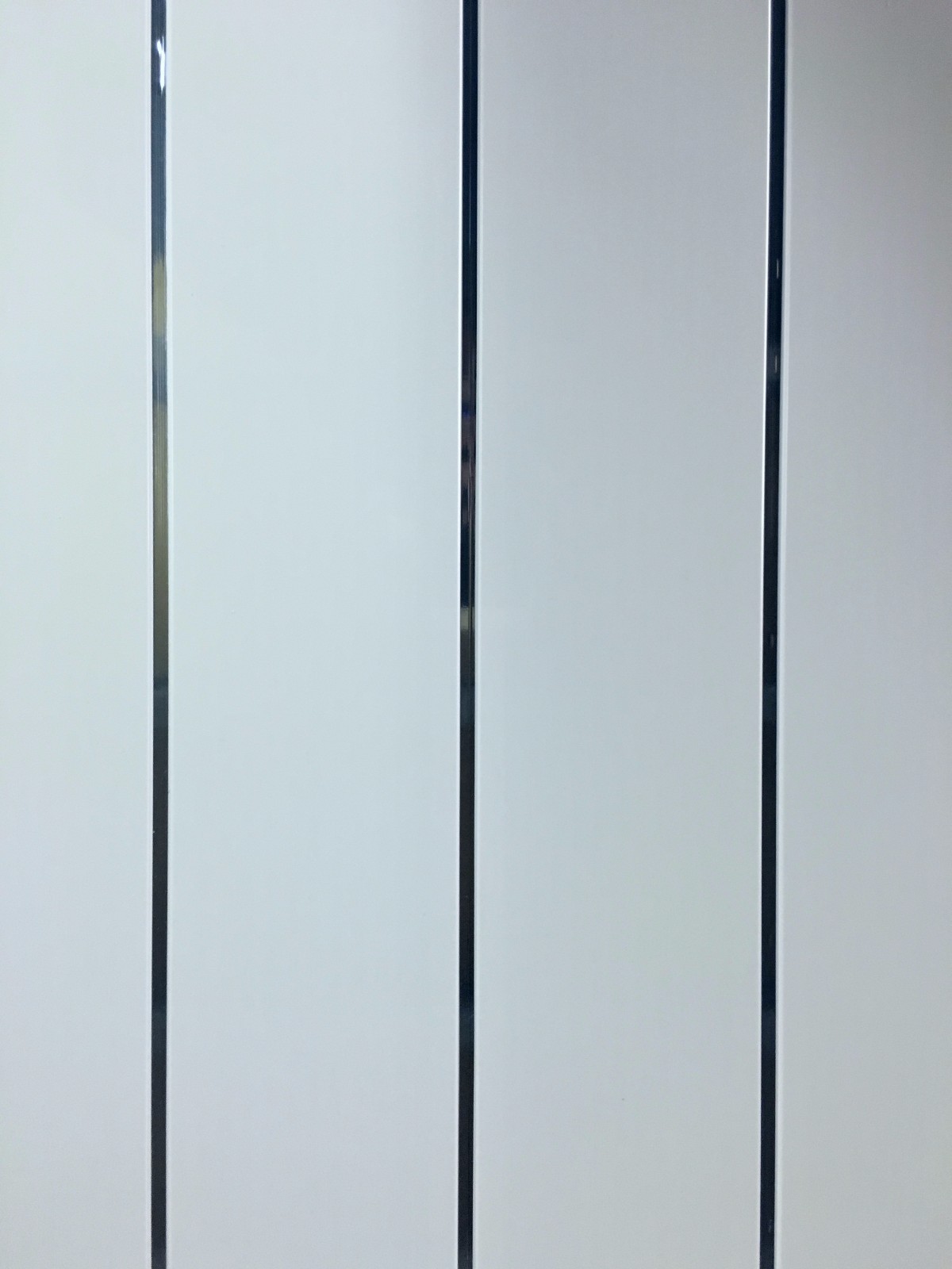 Gloss White or Grey Marble Chrome Kitchen Ceiling Panels Bathroom Wall ...