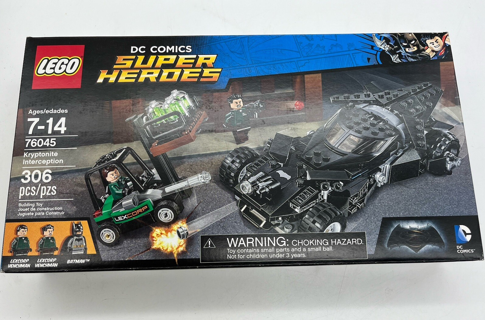LEGO DC Comics Super Heroes: Kryptonite Interception (76045) New In The ...