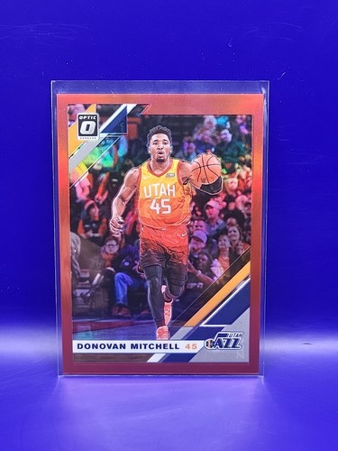 2019-20 Panini Donruss Optic - Donovan Mitchell #59 Red Prizm /99 for ...