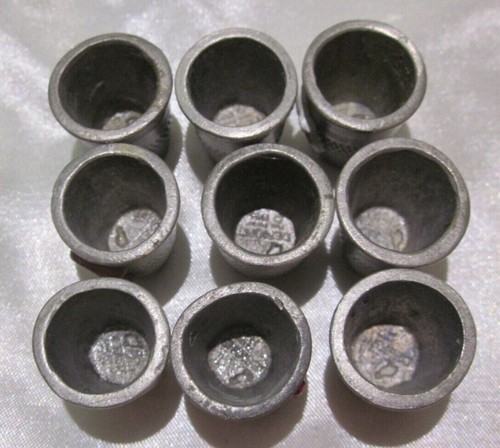 Lot of 9 Fine Pewter Thimbles with 3D Designs by "CAT" Design | eBay