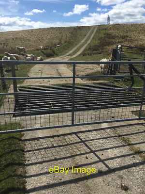 Photo 12x8 Cattle grid Blaengarw Cattle grid and gated track leading to ...