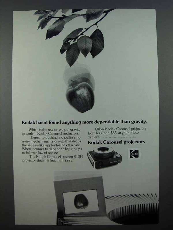 1975 Kodak Carousel Custom 840H Slide Projector Ad | eBay