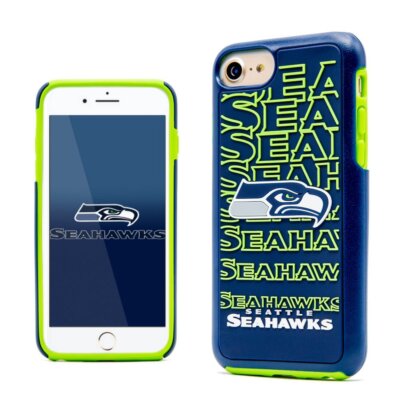 FOCO NFL Seattle Seahawks Hybrid Case for iPhone SE (2022, 20), 8, 7 ...