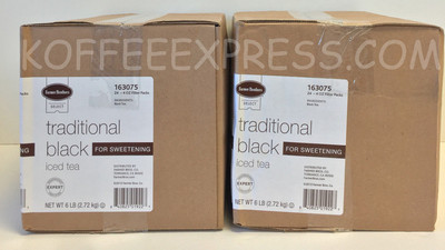 Black Iced Tea For Sweetening - Farmer Brothers - 2 Cases of 24/4oz (48 ...