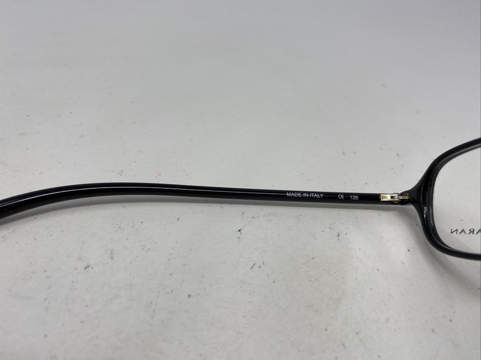 Donna Karan Italy 8814 001 43-19-135 Black Full Rim Eyeglasses Frame ...