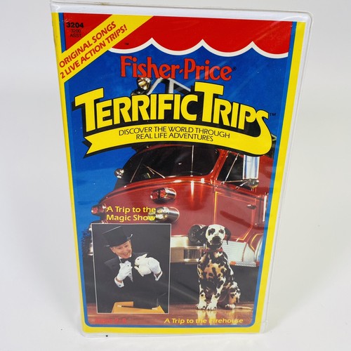 Vintage 1987 Fisher Terrific Trips Firehouse Magic Show Kids Girls Boy ...