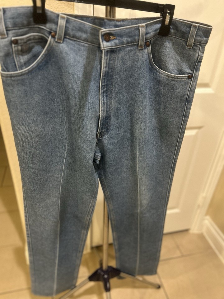 Vintage 80’s Levi's White Tab Stone Washed Blue Jeans Made In USA Levis ...