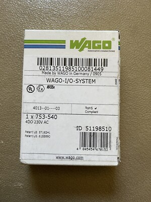 Wago 753-540 | eBay