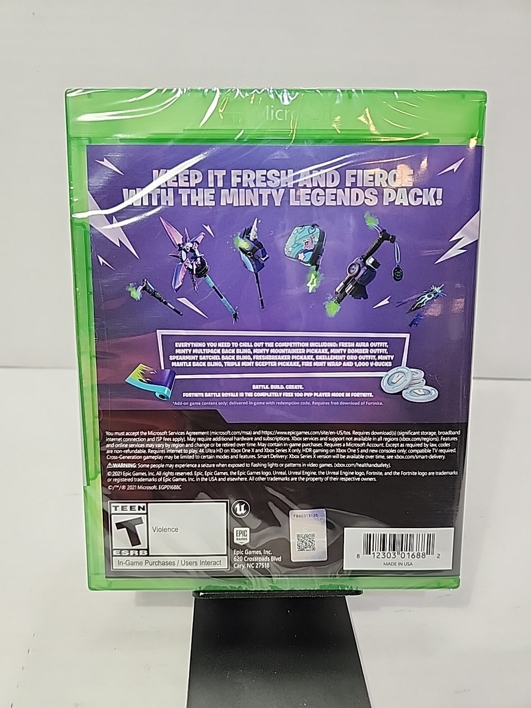Fortnite Minty Legends Pack Xbox Series X/S/Xbox One Brand New Sealed ...