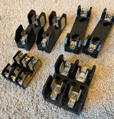 Lot of 6 - Buss, Little Fuse Misc Fuse Holders | eBay