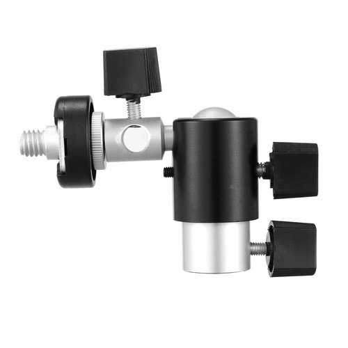 Mini Ball Head Umbrella Flash Mount Holder Bracket C for Light Stand ...