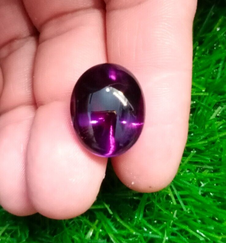 21.30 Carat Natural Loop Clean Amethyst Sugar Loaf Loos Gemstone From ...
