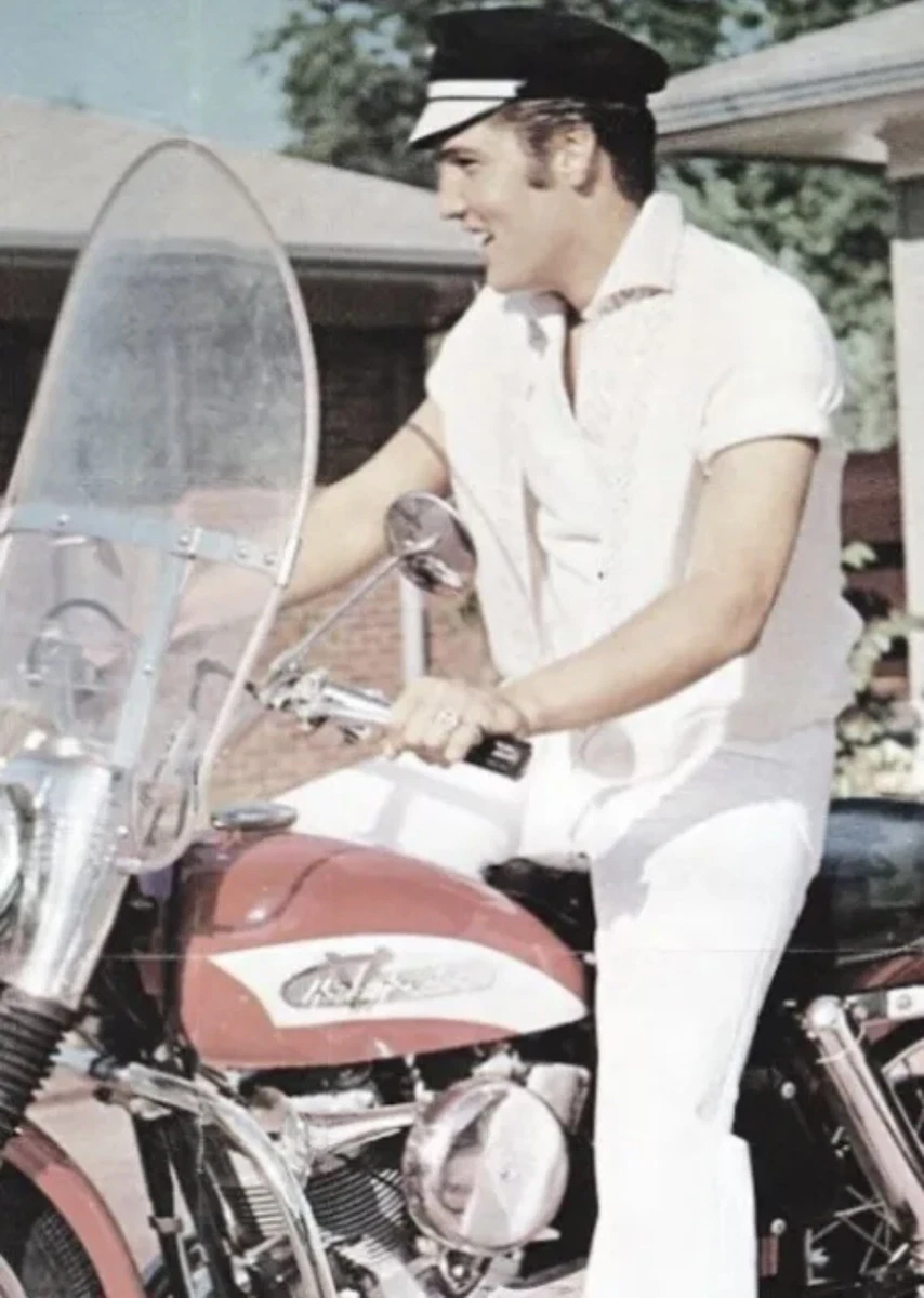 Elvis Motorcycle Cap