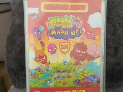 "Moshi Monsters" -"Mash Up Trading Card Album- With 104 Cards-Topps-See ...