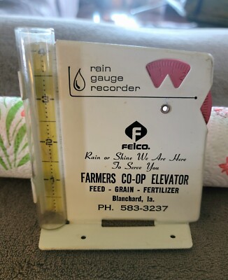 Blanchard Iowa FELCO COOP ELEVATOR Feed-Grain-Fertilizer Advertising ...