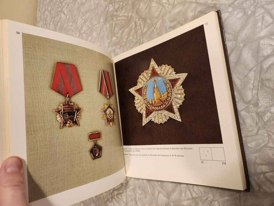 Military Decorations of the USSR German Printing HC photos War Awards ...