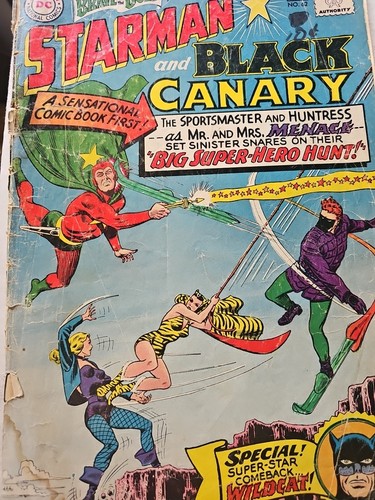 Brave And The Bold #62 Rough Starman! Black Canary! DC Comics 1965 | eBay