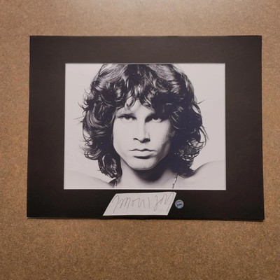 Jim Morrison Signed/Autographed Matted Photo Display-Cut Signature ...