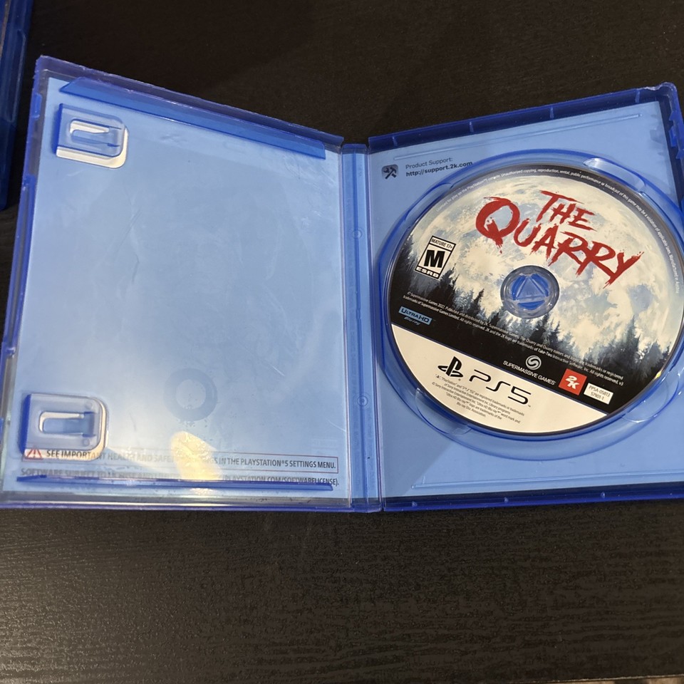 The Quarry Video Game for PS5 Game and Case Only. No Manual | eBay