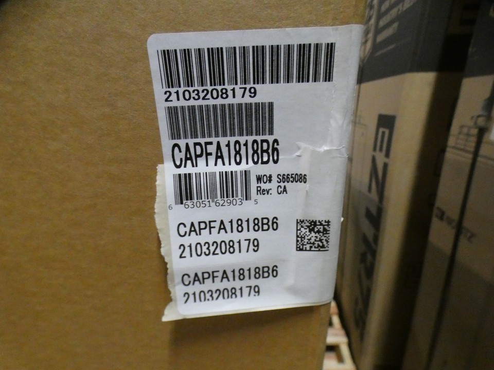 Goodman CAPFA1818B6 CAPFA AlumaFin7 Evaporator Coil, Upflow/Downflow, 1 ...