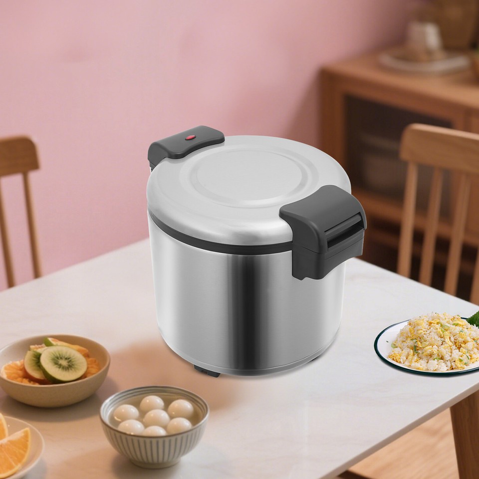 Commercial Kitchen Electric Rice Cooker Warmer Stainless Steel 6.08Gal ...