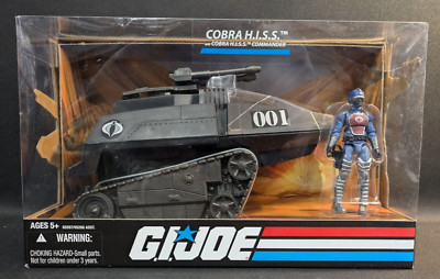 Hasbro GI Joe 25th Anniversary Cobra HISS w/ HISS Commander Figure Set ...