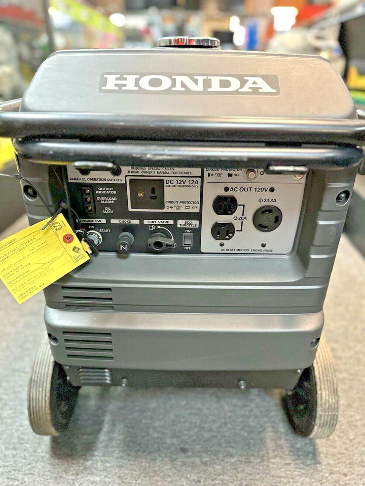 Honda EU3000IS 3000W 120V Super Quiet Portable Inverter Generator ...