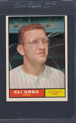 1961 Topps #121 Eli Grba Angels EX *5481 | eBay