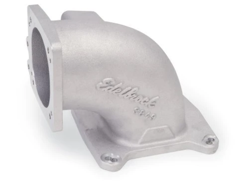 Edelbrock ED3849 High Flow Intake Elbow 95Mm Throttle Body To Square ...
